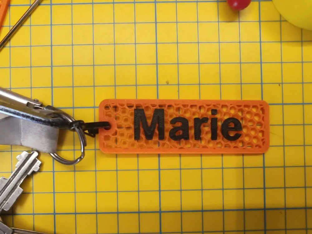 Nametag Marie by M.Srnka - MakerWorld