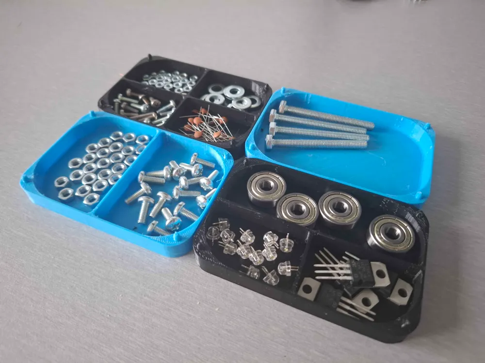 Stackable Organizers Trays System by XOEEMakerWorld: Download Free 3D ...