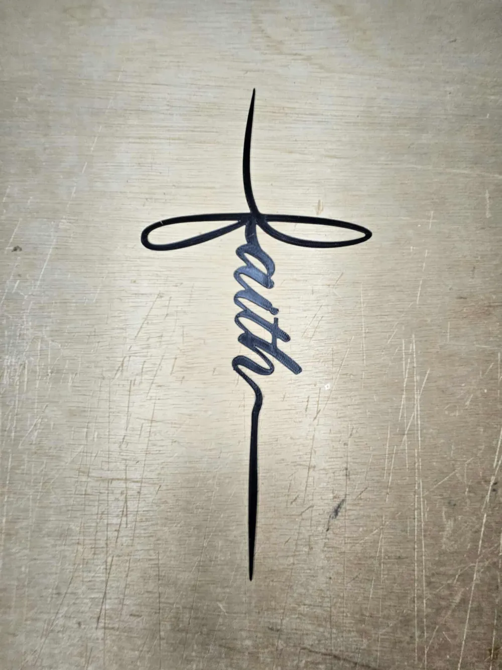 Faith Cross Vertical Wall Art by Ocular Dynamic MakerWorld: Download ...