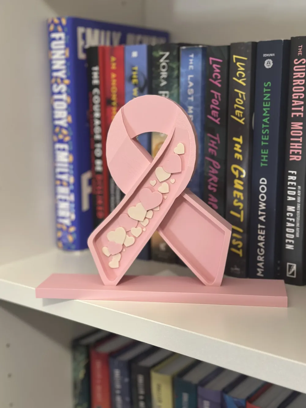 Breast Cancer Ribbon - Free 3D Print Model - MakerWorld