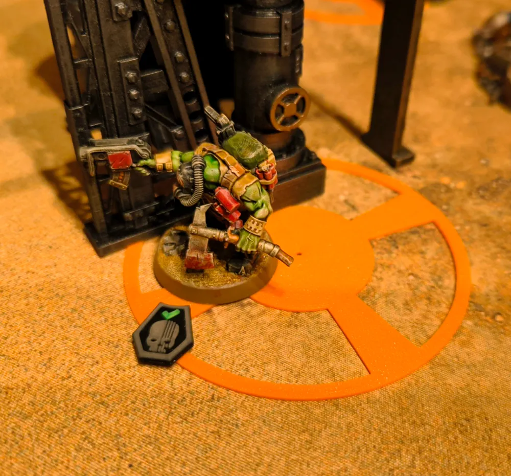 Kill Team 2024 Templates (40 and 20 mm) by paetrickstar - MakerWorld