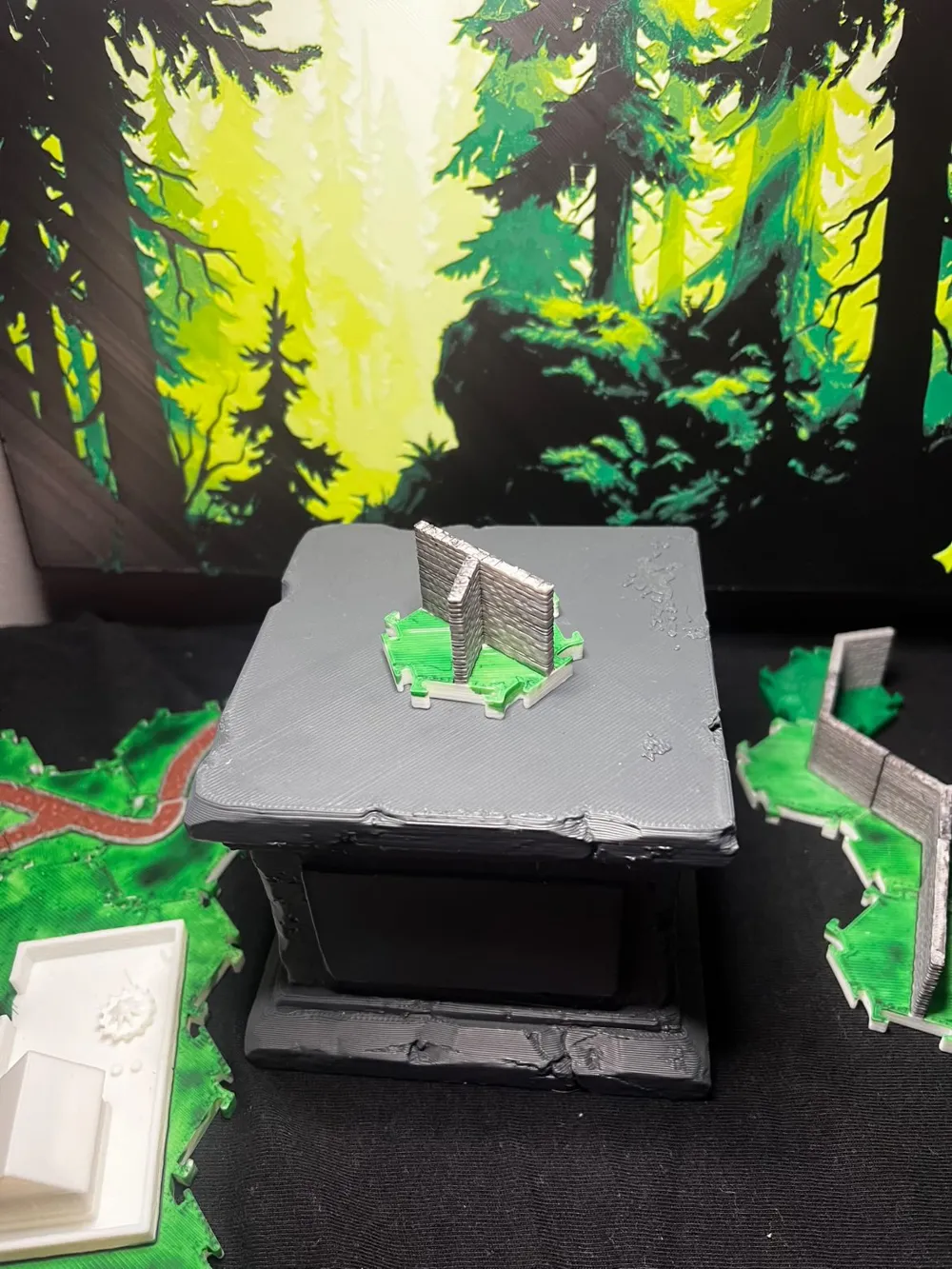 Y1 HexaRealms: Simple Walls (6/23-Piece Set) - Free 3D Print Model ...