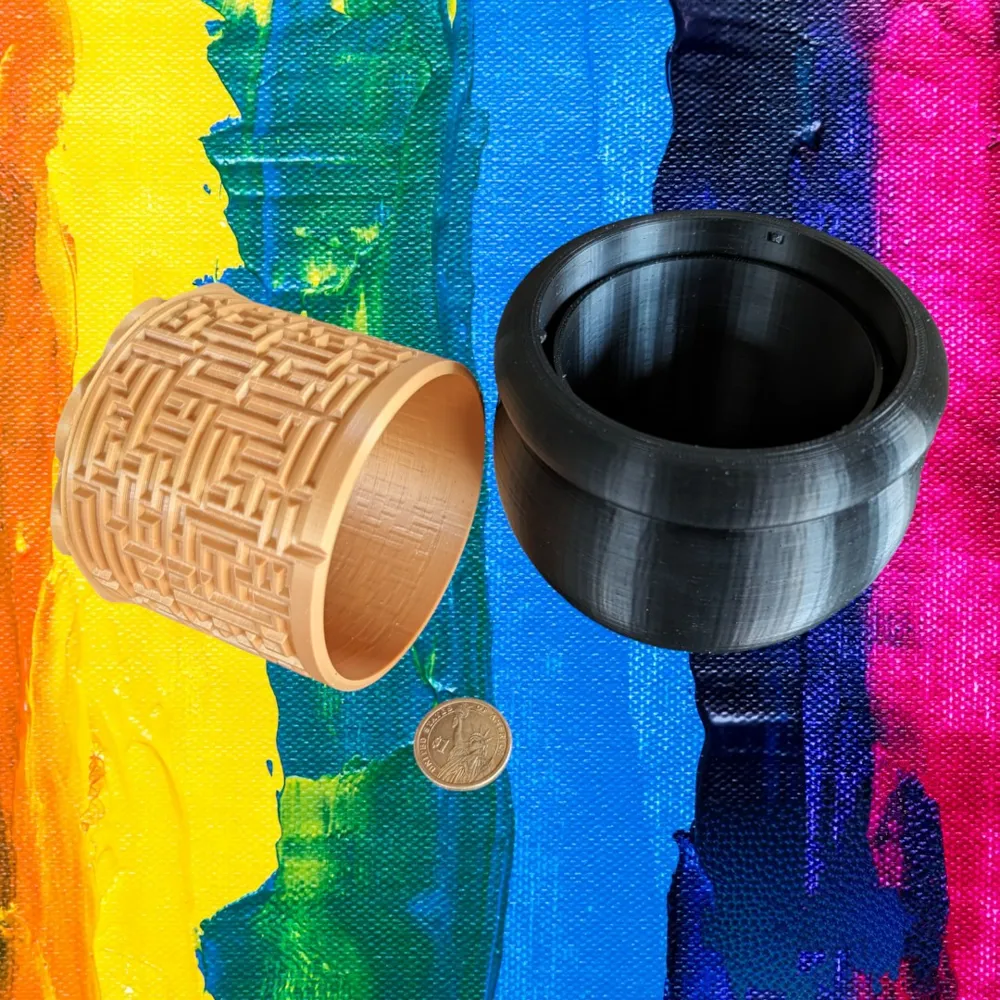 Pot of Gold Puzzle Bank by NozzleApostle - MakerWorld