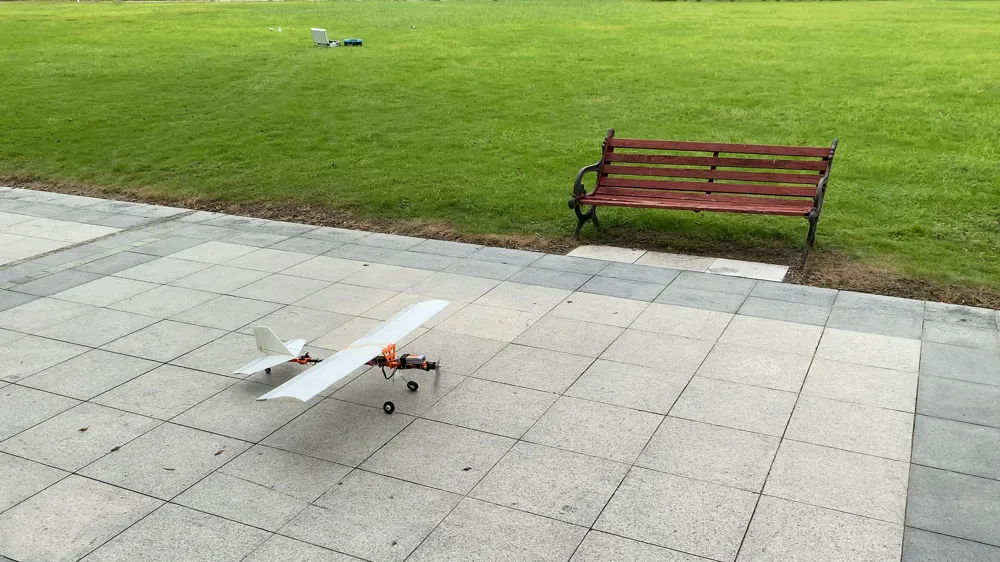 3D Printed Remote Control Rubber Band Airplane Model - Free 3D Print ...