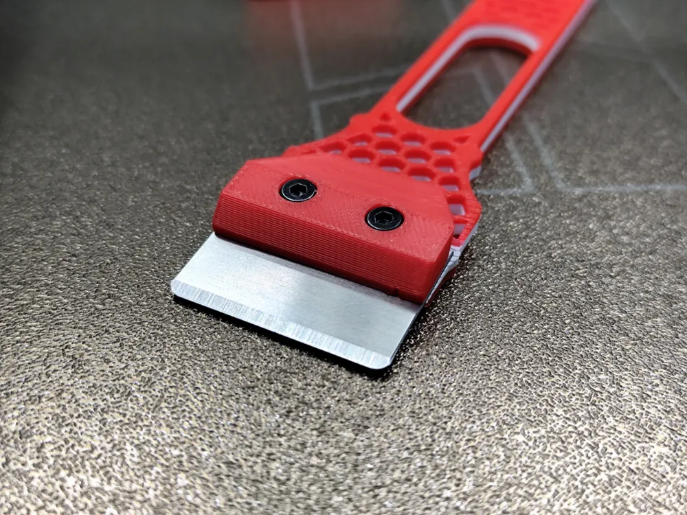 Bamboo Handle Scraper - Free 3D Print Model - MakerWorld