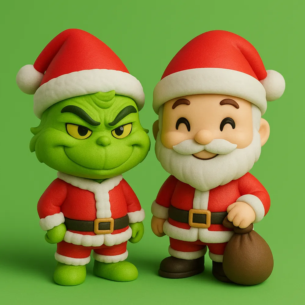 Grinch, the Christmas grouch with a big heart by Willis3ddruck ...