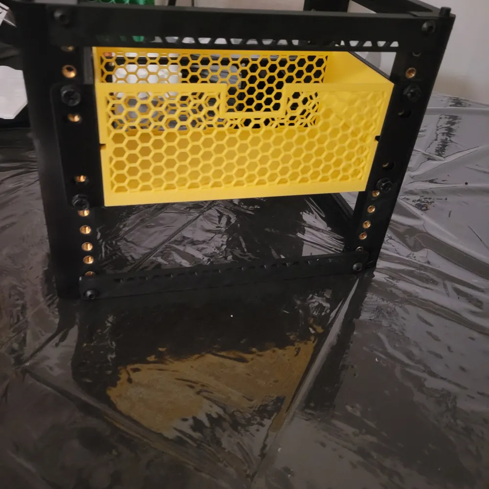 Open Rack 1U/2U Vented Drawers 2 sizes, - Free 3D Print Model - MakerWorld