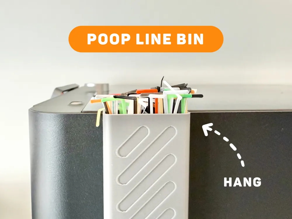 Poop Line Bin by idea Lab MakerWorld: Download Free 3D Models