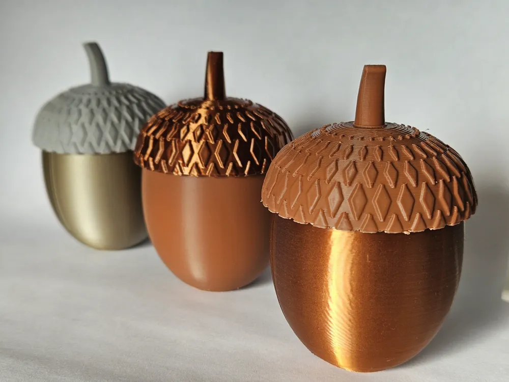 Acorn Snap Container by GemoGens MakerWorld: Download Free 3D Models