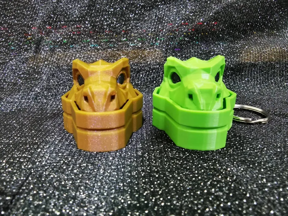 Dinosaur Clicker Keychain by HS-3D MakerWorld: Download Free 3D Models