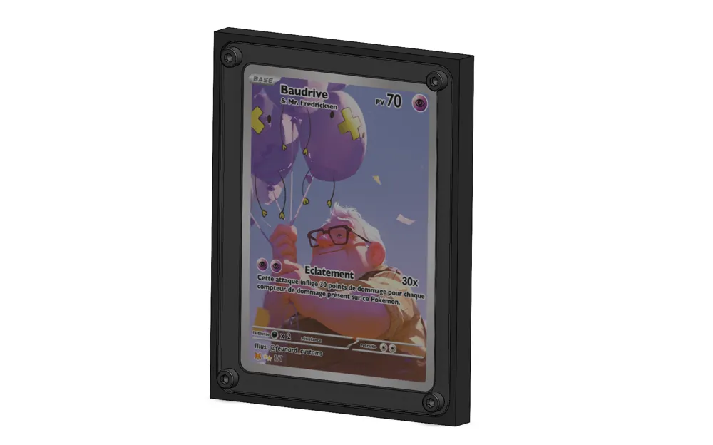 Pokémon Card Frame 1 slot by Space-Fox - MakerWorld