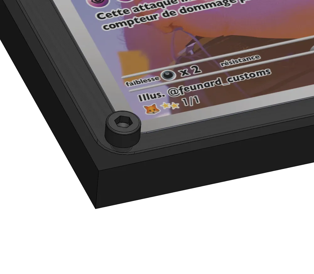 Pokémon Card Frame 1 slot by AIRFOX MakerWorld: Download Free 3D Models