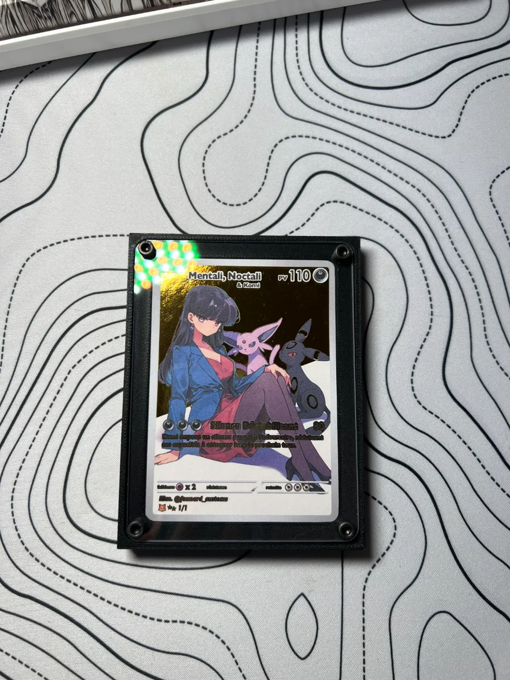 Pokémon Card Frame 1 slot by AIRFOX MakerWorld: Download Free 3D Models