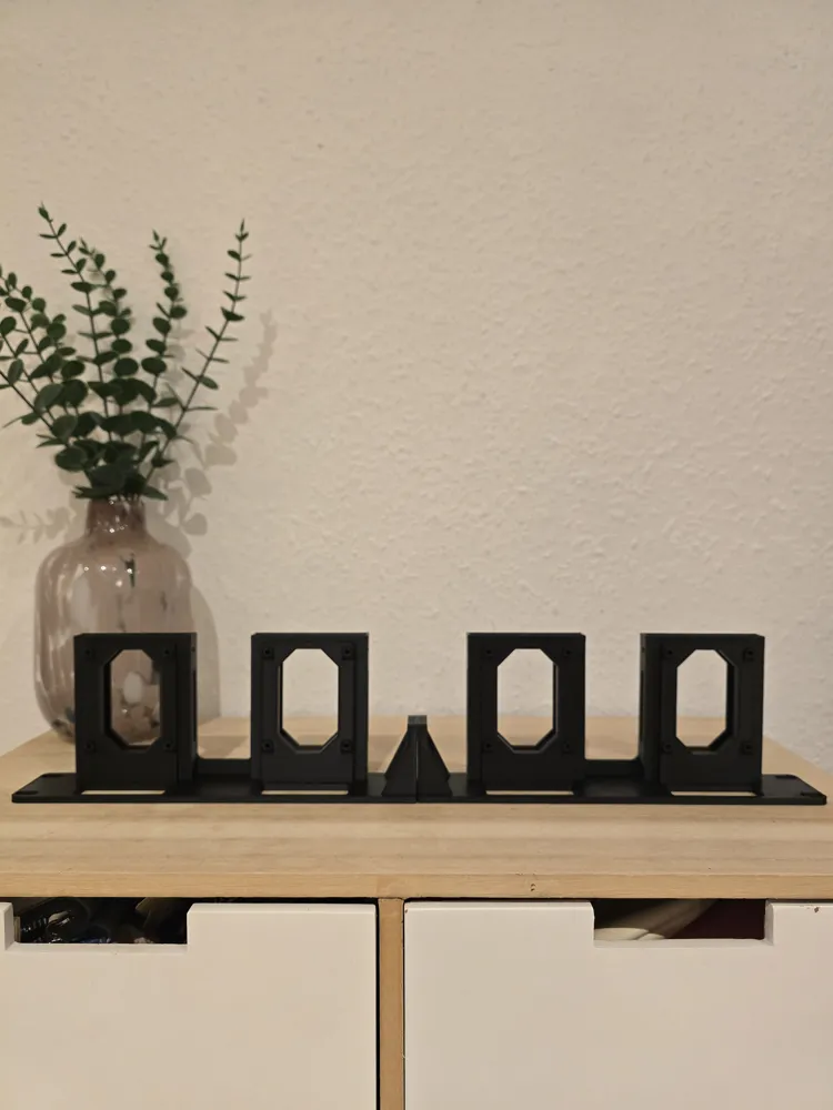 19-inch rack mount for 4x RasPi + 4x SSD's - Free 3D Print Model ...