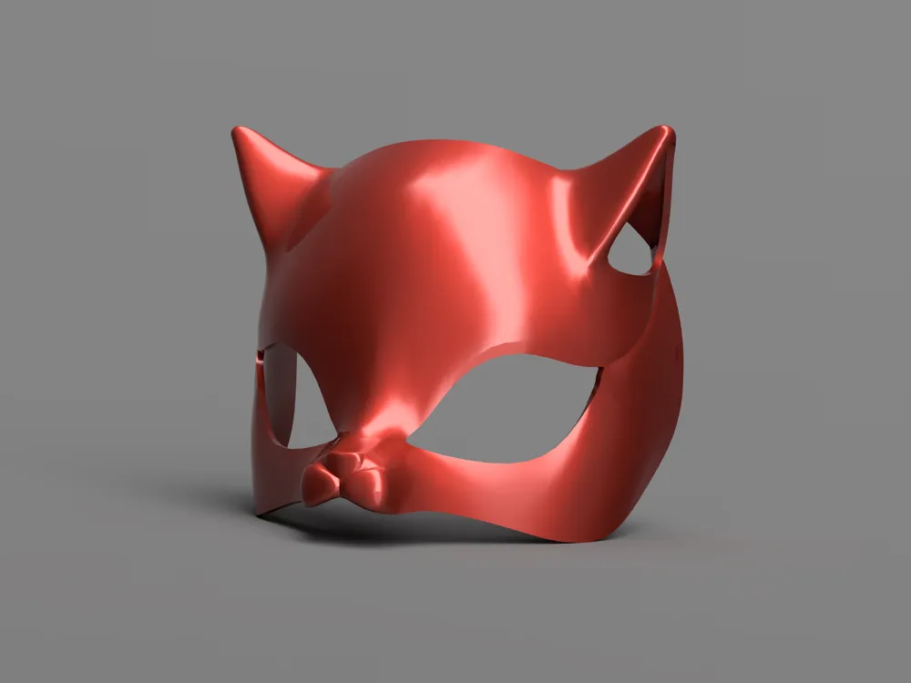 Ann Takamaki Panther Mask Persona by 3DPropsGB.Com MakerWorld: Download ...