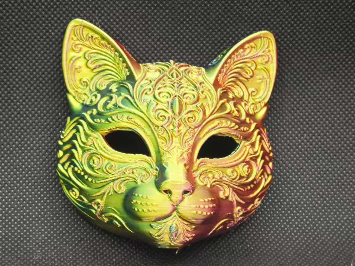 Magic Cat Face Mask - Free 3D Print Model - MakerWorld