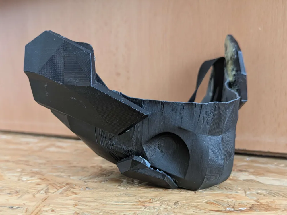 Metal Gear Rising Raiden Prosthetic Jaw by Dodik MakerWorld: Download ...