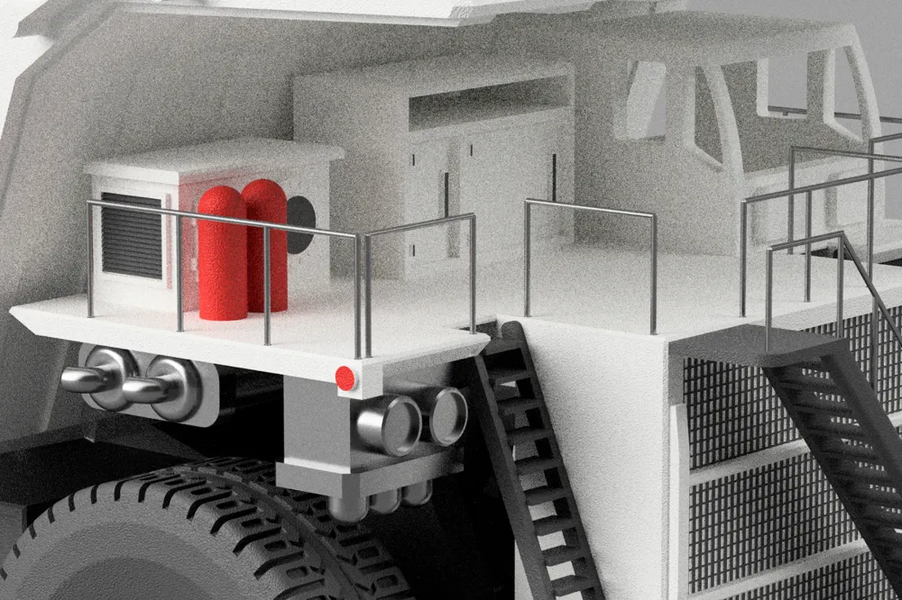 Liebherr T284 mining Dump Truck- Fully 3D printable (version without ...