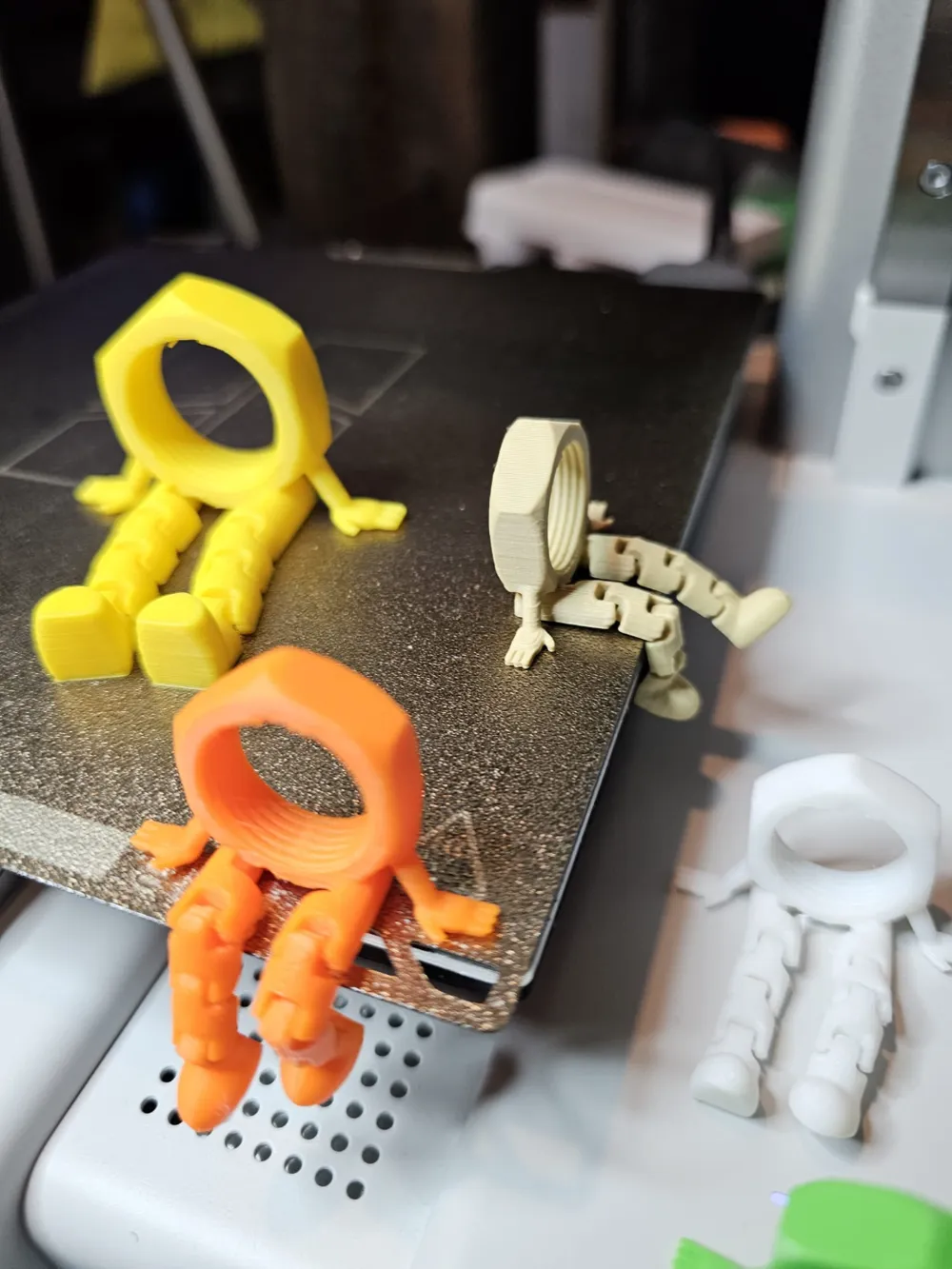 Hexagon Nut Guy - Desk Buddy by BarikaMakerWorld: Download Free 3D Models