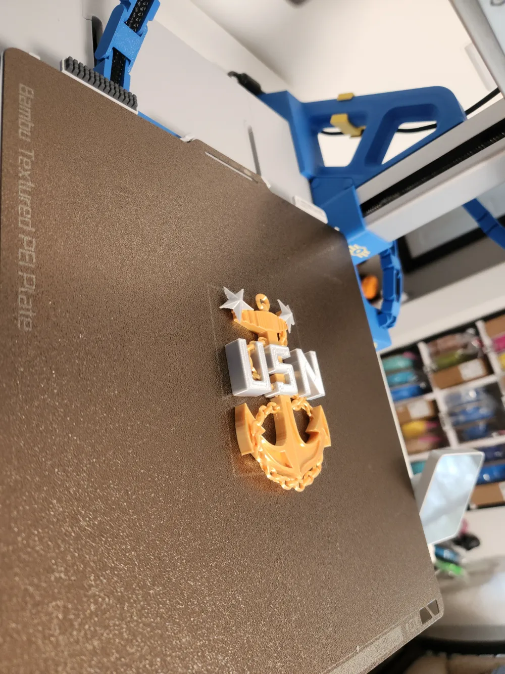 US NAVY MASTER CHIEF (MCPO) Anchor by AquaForg3D - MakerWorld