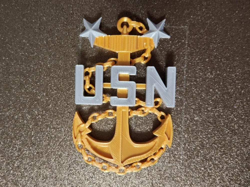 US NAVY MASTER CHIEF (MCPO) Anchor by AquaForg3DMakerWorld: Download ...