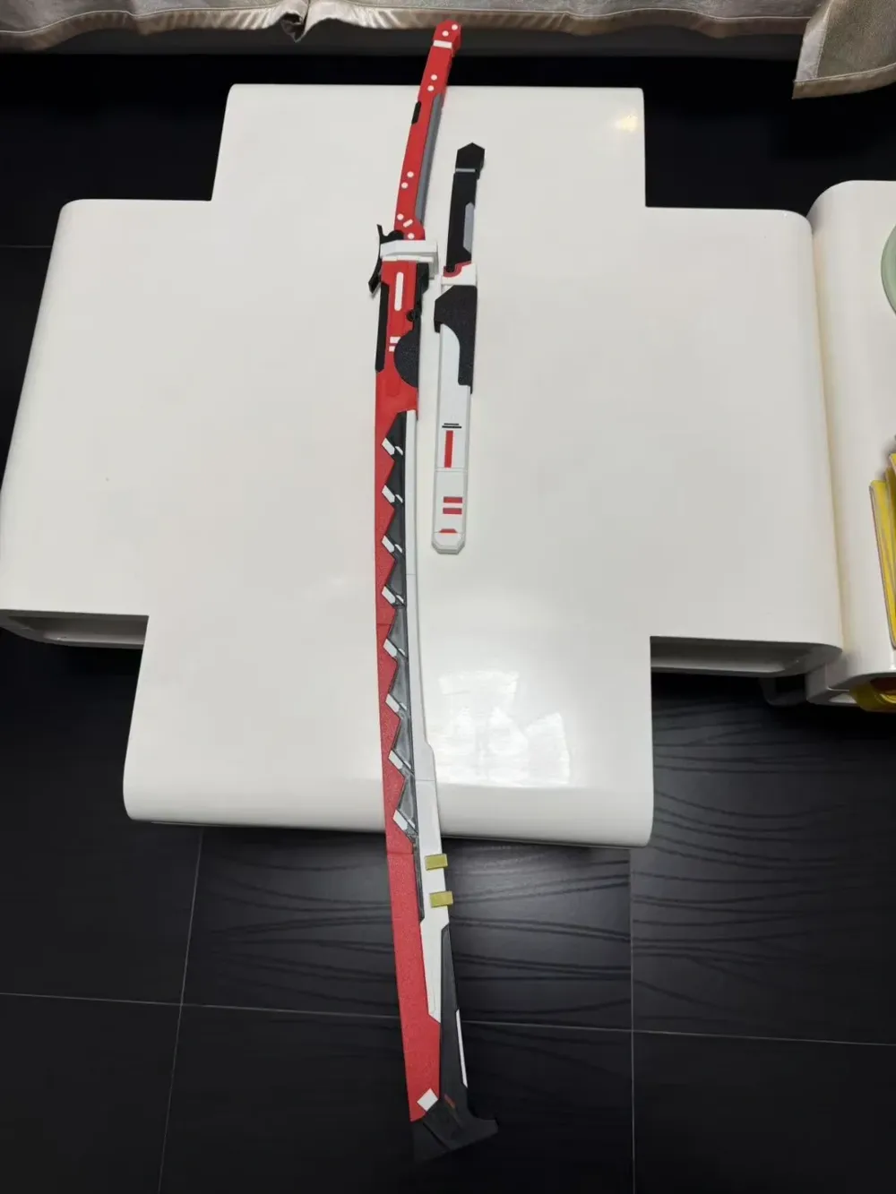 Warframe: Palsy Lucia Crimson Exclusive Weapon Yuh Huang Cosplay Prop ...