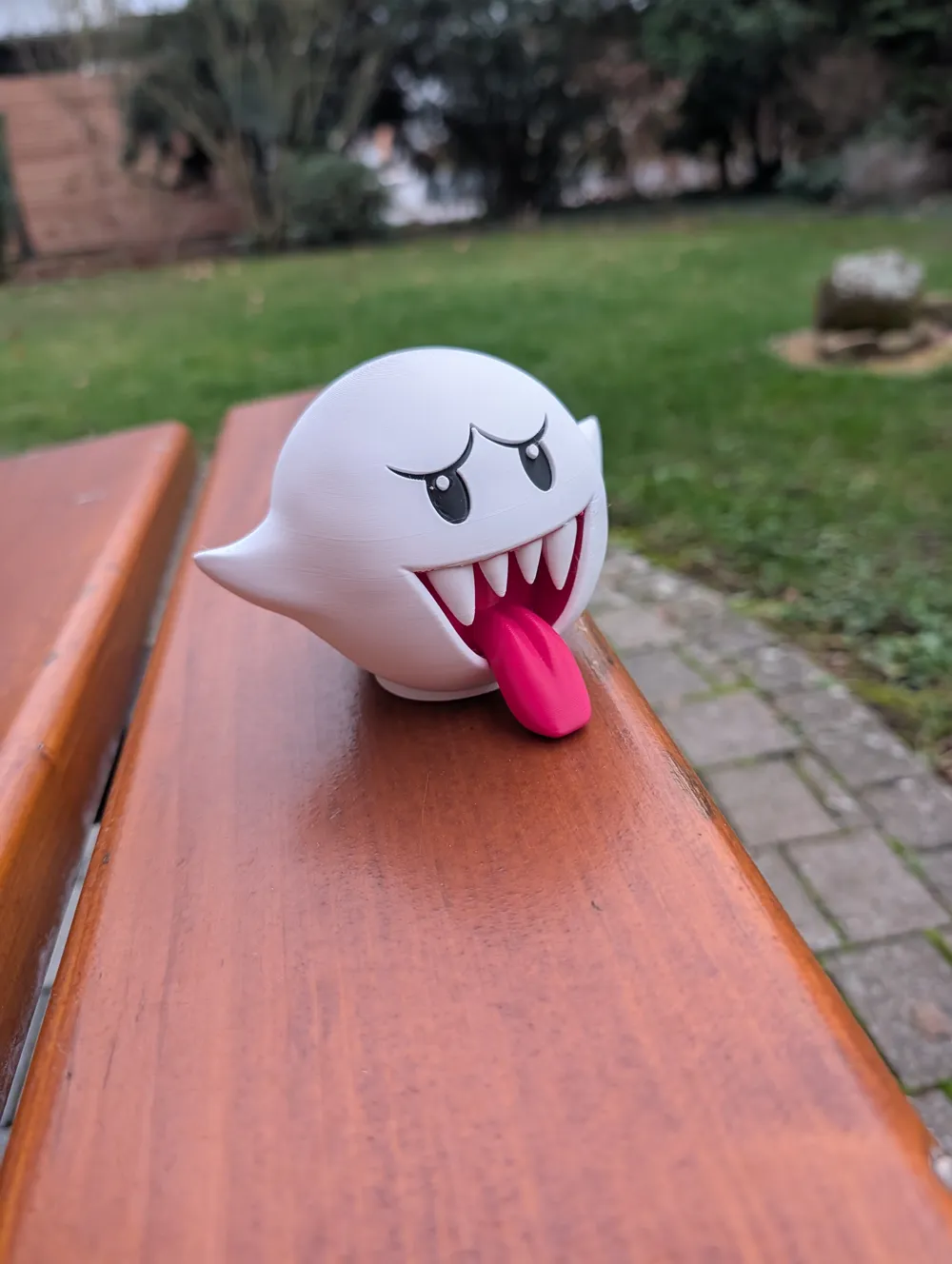 Boo Trailer Hitch Ball Cover (Super Mario) - Free 3D Print Model ...