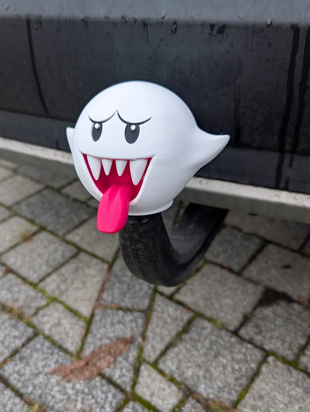 Boo Trailer Hitch Ball Cover (Super Mario) - Free 3D Print Model ...