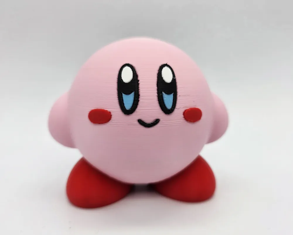 Kirby AMS 5 Color - Free 3D Print Model - MakerWorld