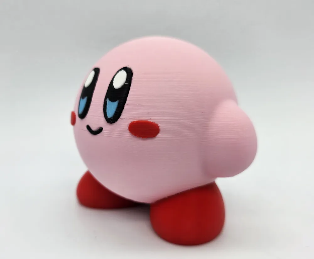 Kirby AMS 5 Color - Free 3D Print Model - MakerWorld