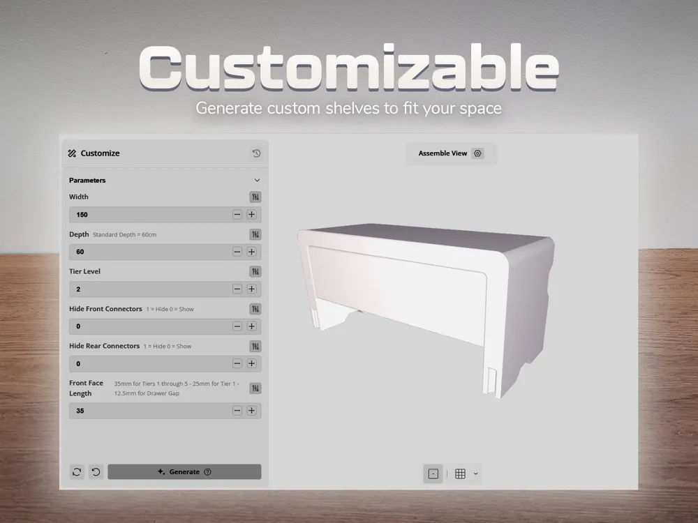 Modular Display Shelf - Free 3D Print Model - MakerWorld