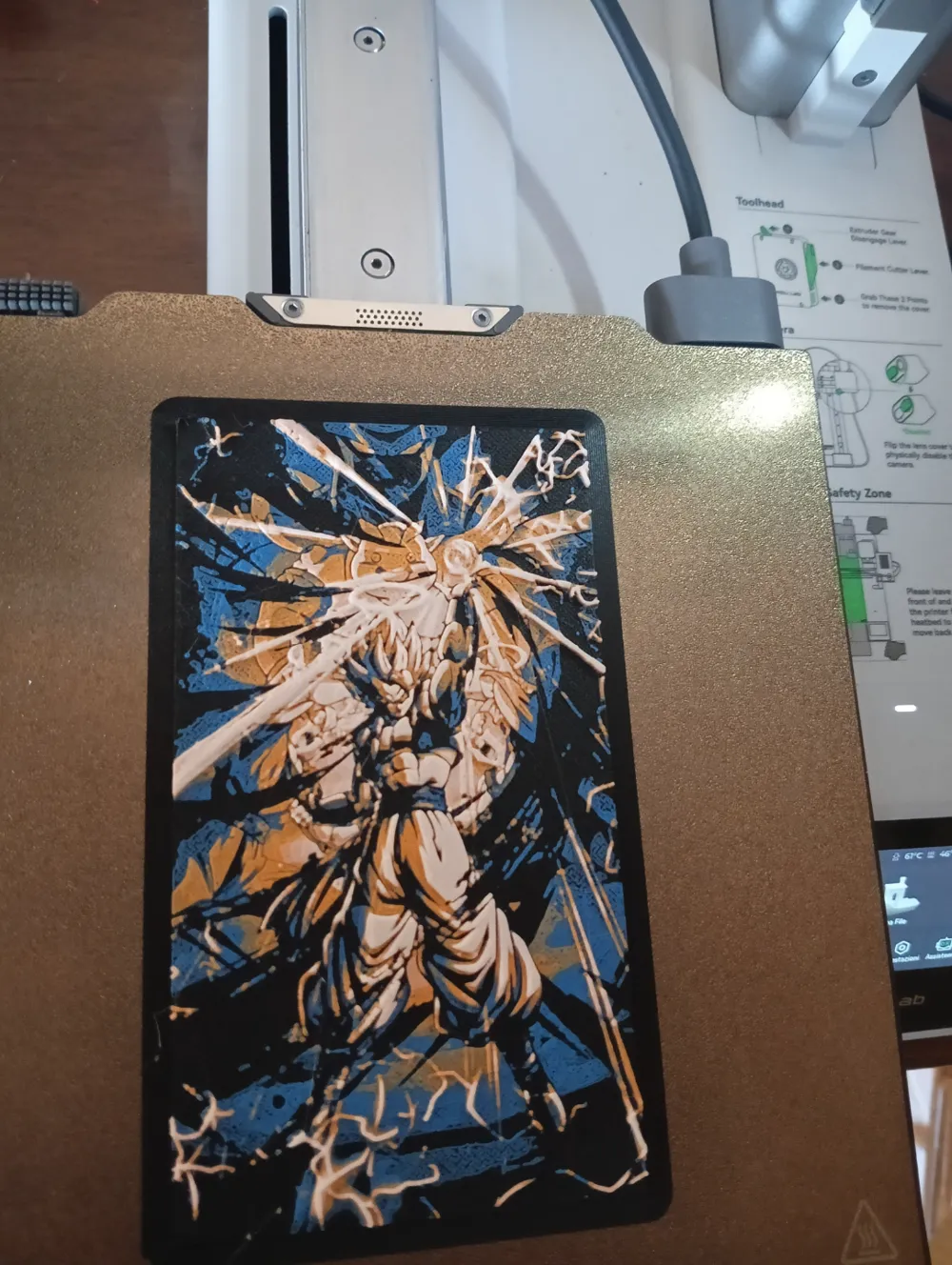 Gogeta Hue forge by mascolomattia13 - MakerWorld