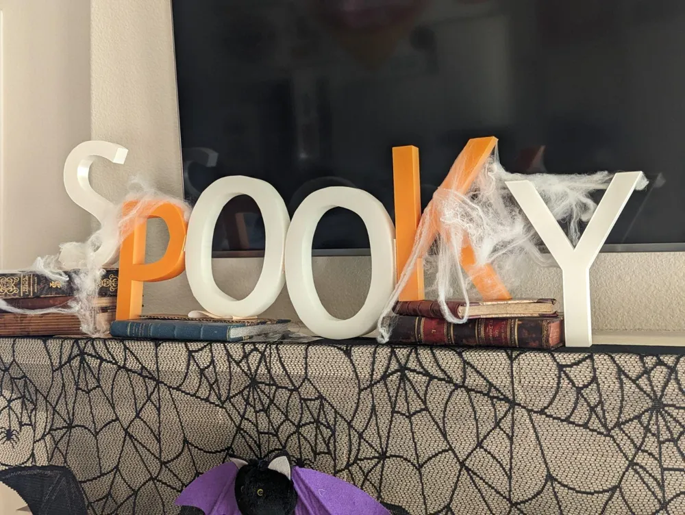 Spooky Letters! by Nicely Done - MakerWorld