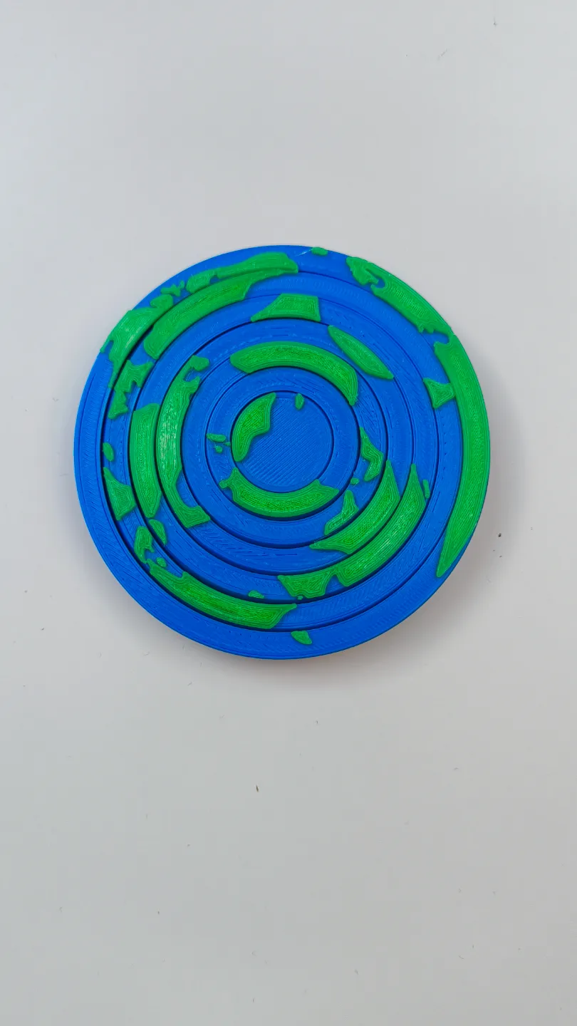 Earth fidget puzzle by Tymo - MakerWorld