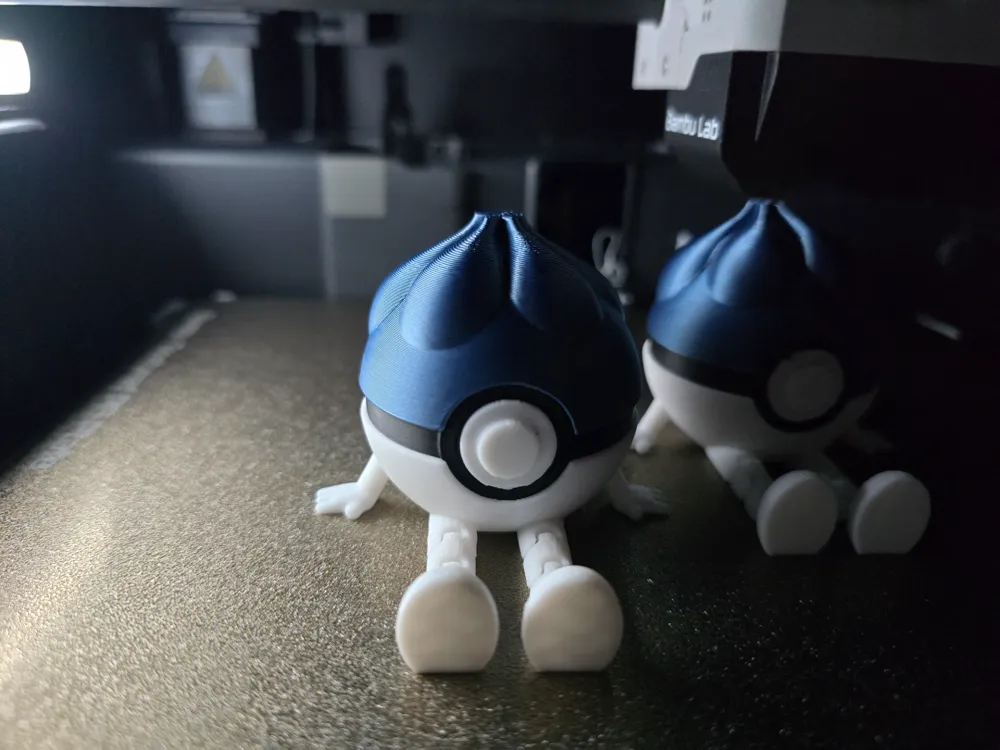 Articulated Bulbasaur Pokeball by 3Devil MakerWorld: Download Free 3D ...