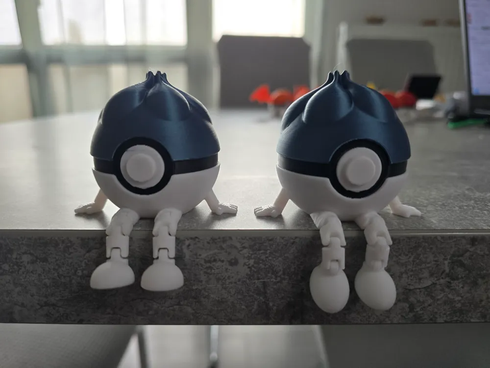 Articulated Bulbasaur Pokeball by 3Devil MakerWorld: Download Free 3D ...