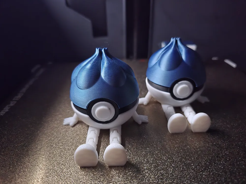 Articulated Bulbasaur Pokeball by 3Devil MakerWorld: Download Free 3D ...