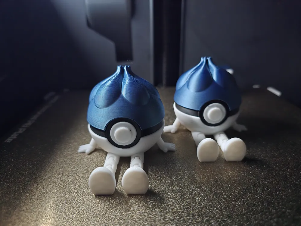 Articulated Bulbasaur Pokeball by 3Devil MakerWorld: Download Free 3D ...