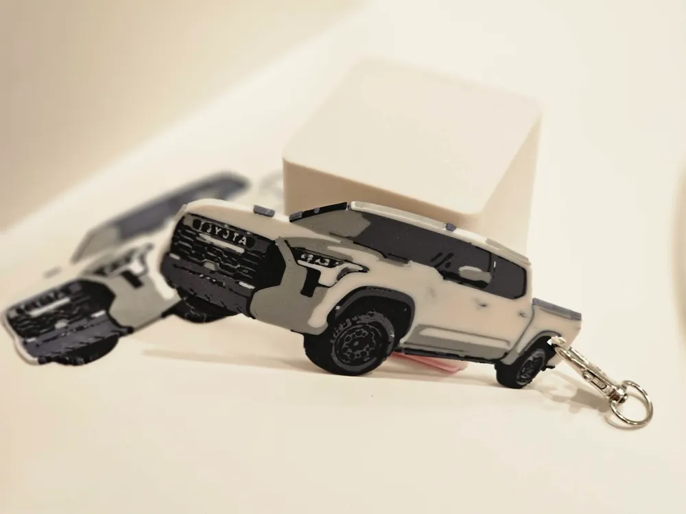 Toyota Tundra Keychain / Ornament - Free 3D Print Model - MakerWorld