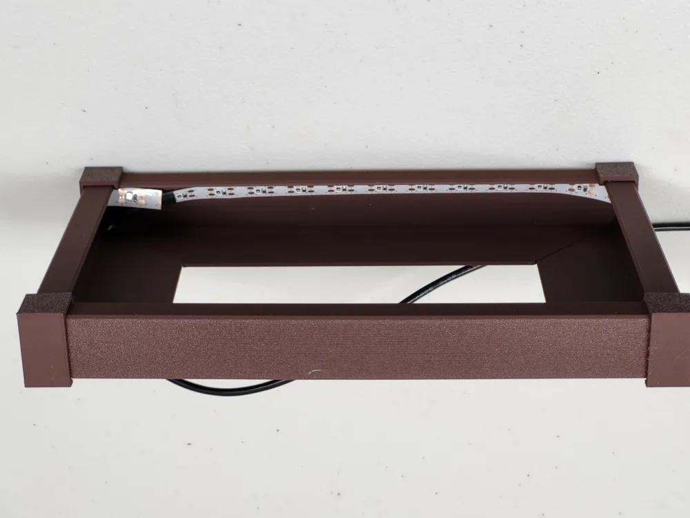 Black light frame for glow-in-the-dark prints by cjbnc MakerWorld ...