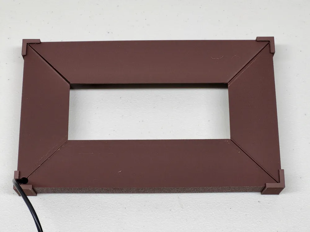 Black light frame for glow-in-the-dark prints by cjbnc MakerWorld ...