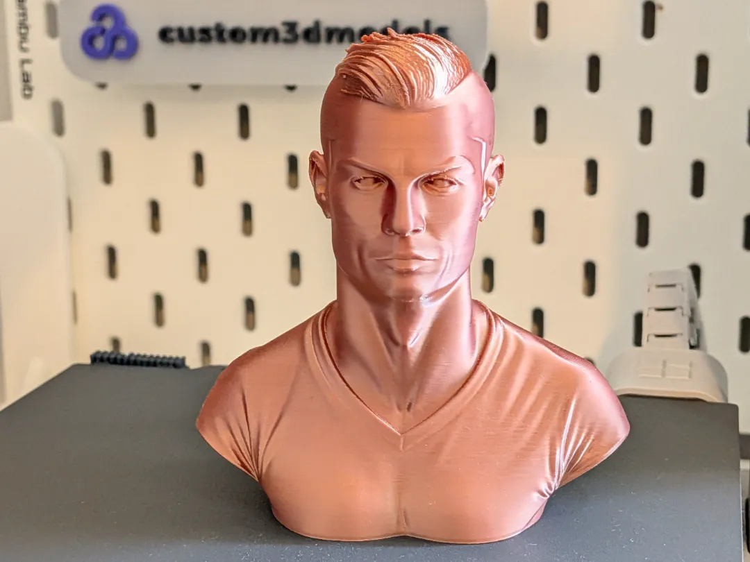 CR7 Bust | Cristiano Ronaldo Bust by custom3dmodels MakerWorld: Download Free 3D Models