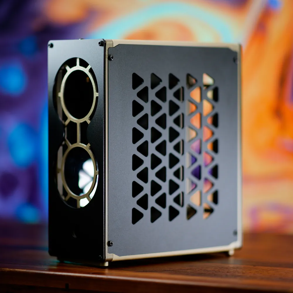 4TF MKiii - ITX PC Case with LP GPU support - Free 3D Print Model ...