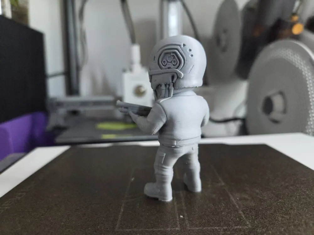 Chibi Terminator 2 - T-800 Endoskeleton Version - Free 3D Print Model ...