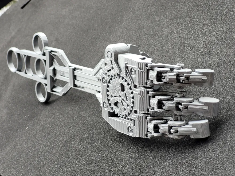 mechanical Robot Hand v4.0 by H2Jack Concepts MakerWorld: Download Free ...