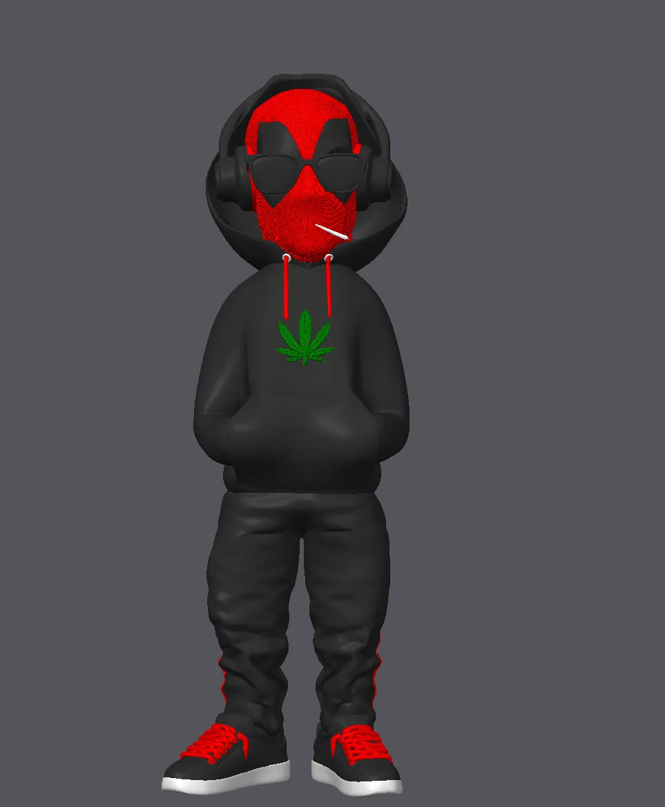 Urban Vibes Deadpool – Blacked Out Drip by Ryan @ TheMajinLab ...