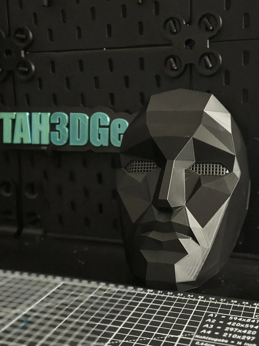 Squid Game Front Man Mask Remixed by TAH3DGeek - MakerWorld