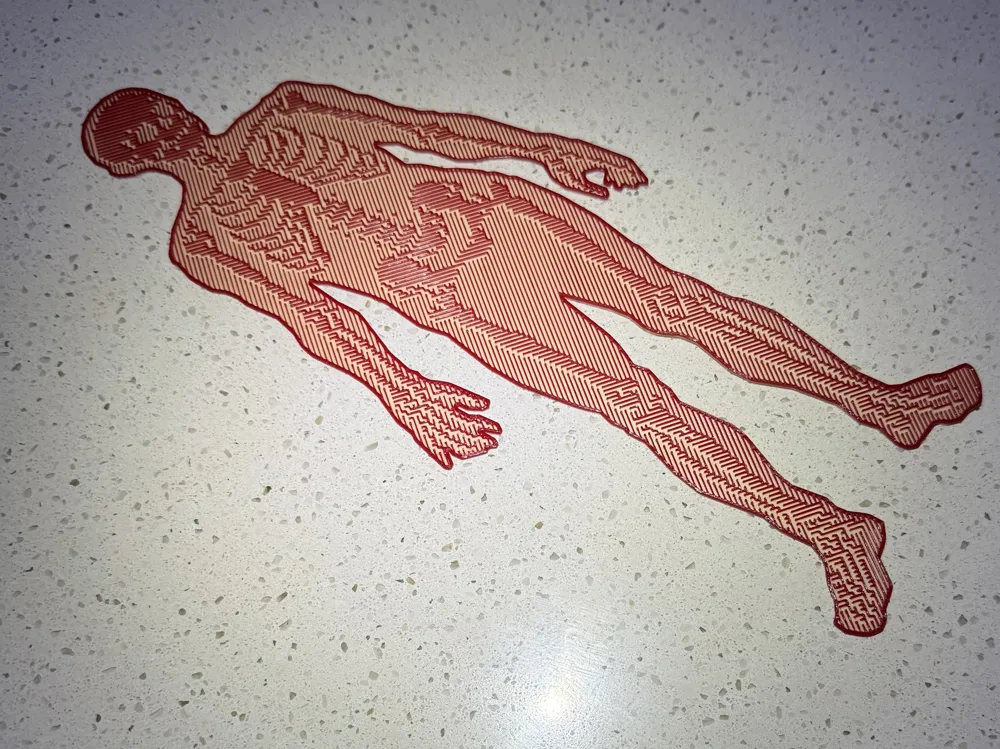 Holographic Effect Skeleton Optical Illusion by Hologram GuruMakerWorld ...