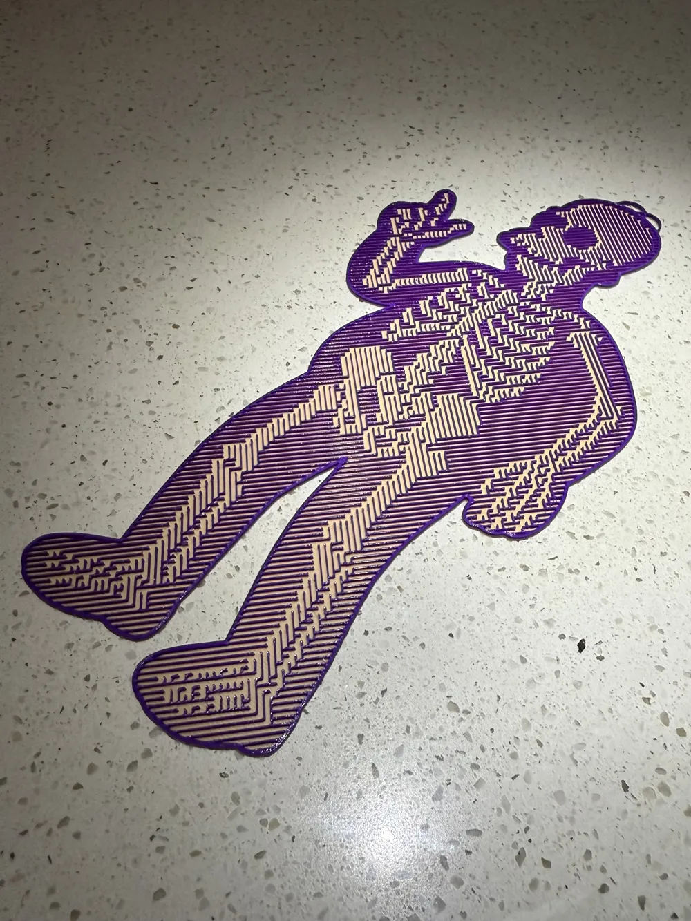 Holographic Effect Skeleton Optical Illusion by Hologram GuruMakerWorld ...