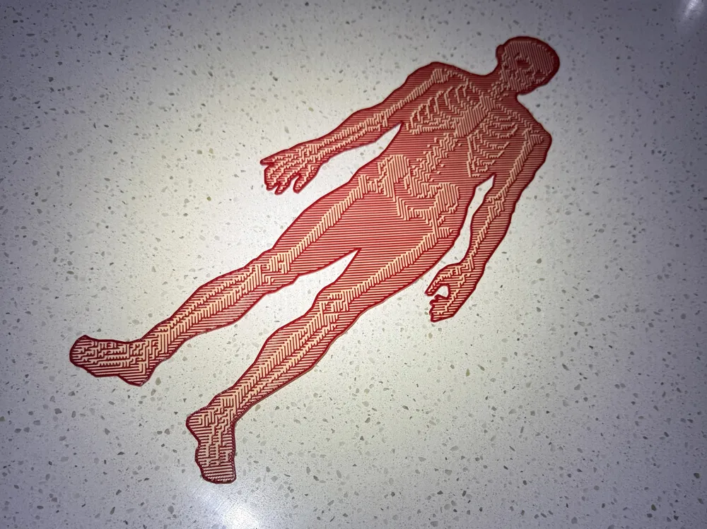 Holographic Effect Skeleton Optical Illusion by Hologram GuruMakerWorld ...